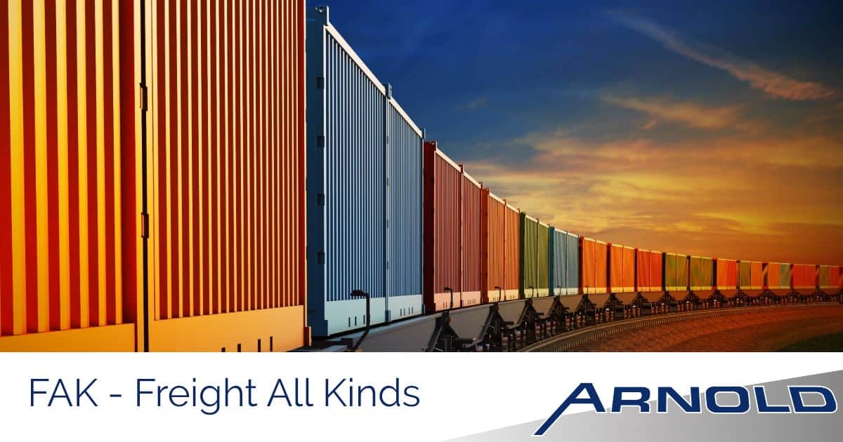 Freight all Kinds (FAK) erklärt ️ Bedeutung in der Seefracht