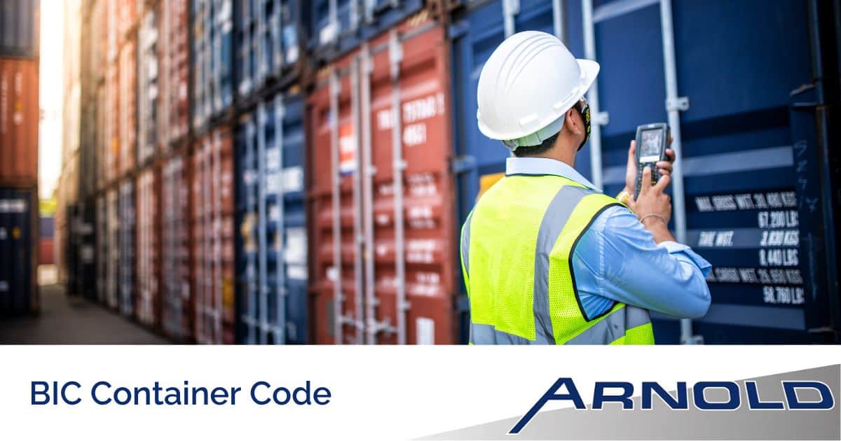 BIC Container Code erklärt ️ Container Nummer prüfen